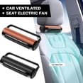 Car Fans That Blow Cold , Portable Vehicle Fan, 3 Speeds Car Seat Fan ...
