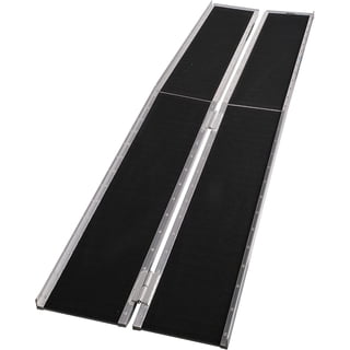 OMECAL 6' Wheelchair Ramp, 6ft Portable Aluminum Mobility Ramp ...