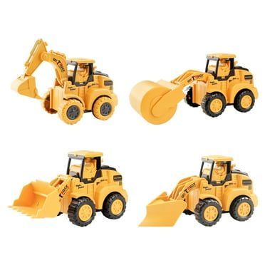 4pcs Truck Toys Construction Vehicle Toys Engineering Truck Kids Push ...