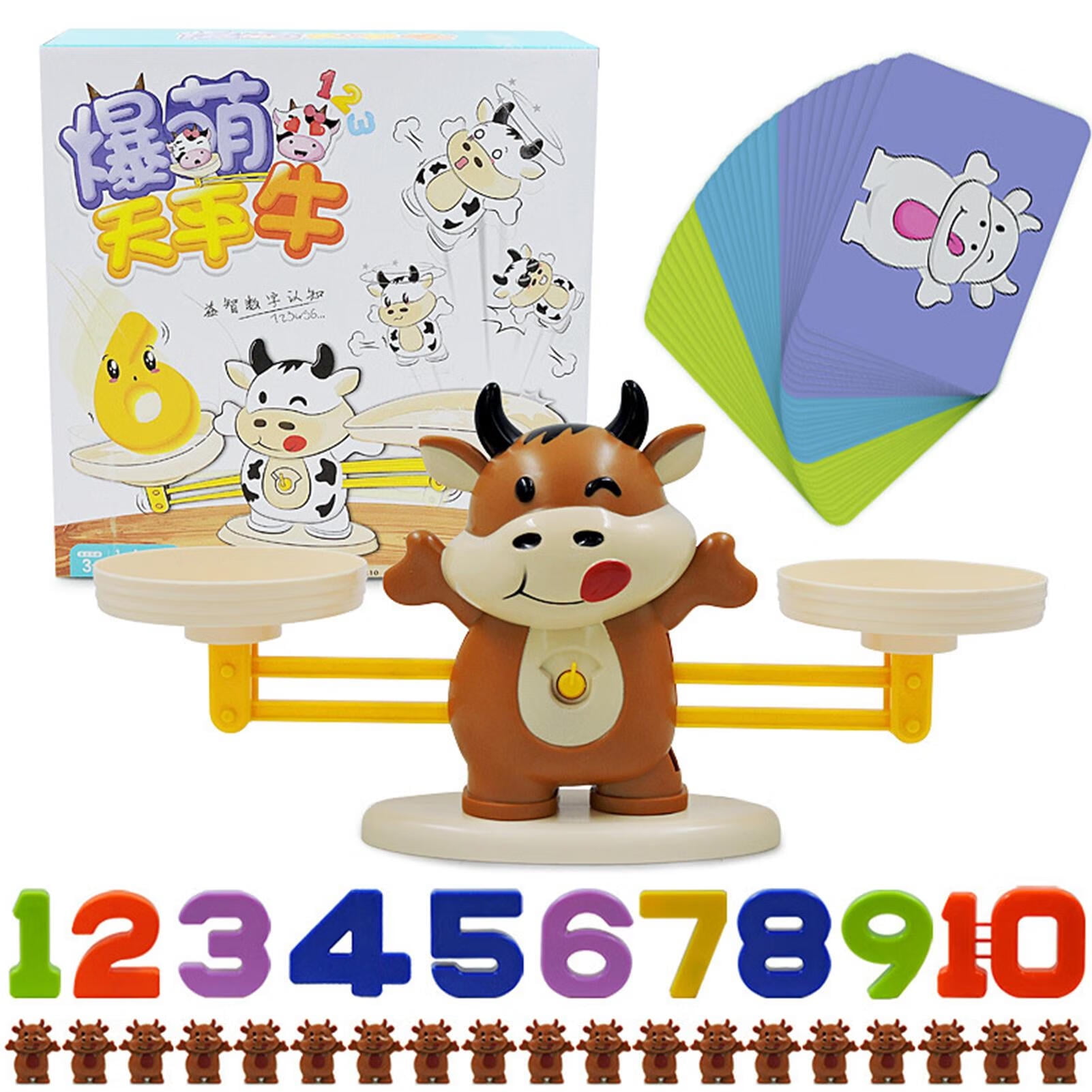 Goxfaca Counting Toys Cute Cattle Balance Counting Math Games Math goxfaca-counting-toys-cute-cattle-balance-counting-math-games-math