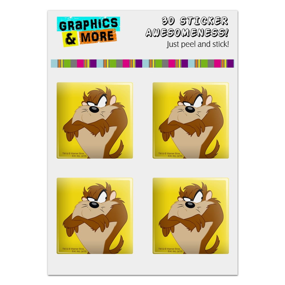 Looney Tunes Taz Computer Case Modding Badge Emblem Resin-Topped 1 ...