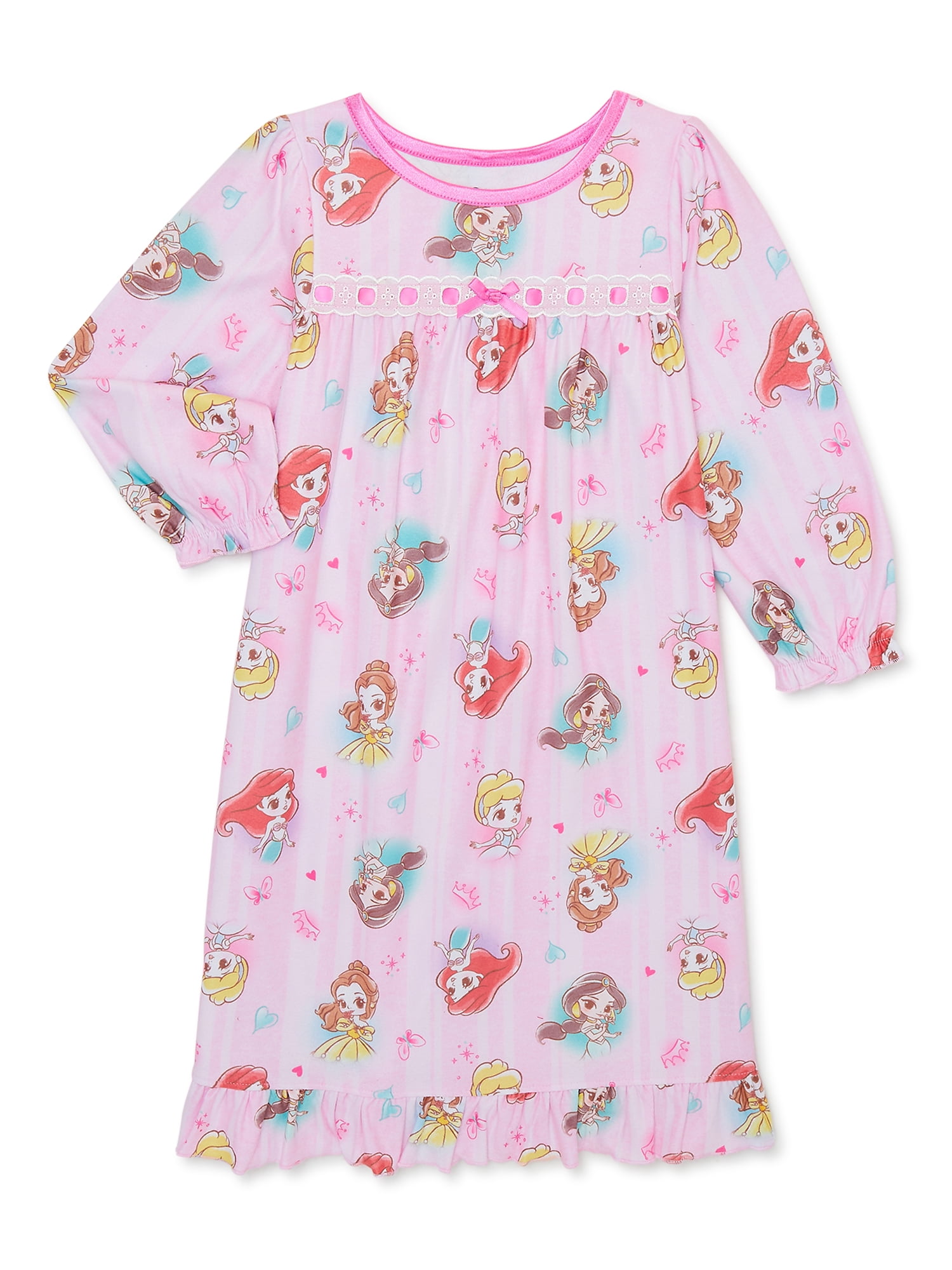 Disney Princess Toddler Girls Nightgown, Sizes 2T-5T - Walmart.com