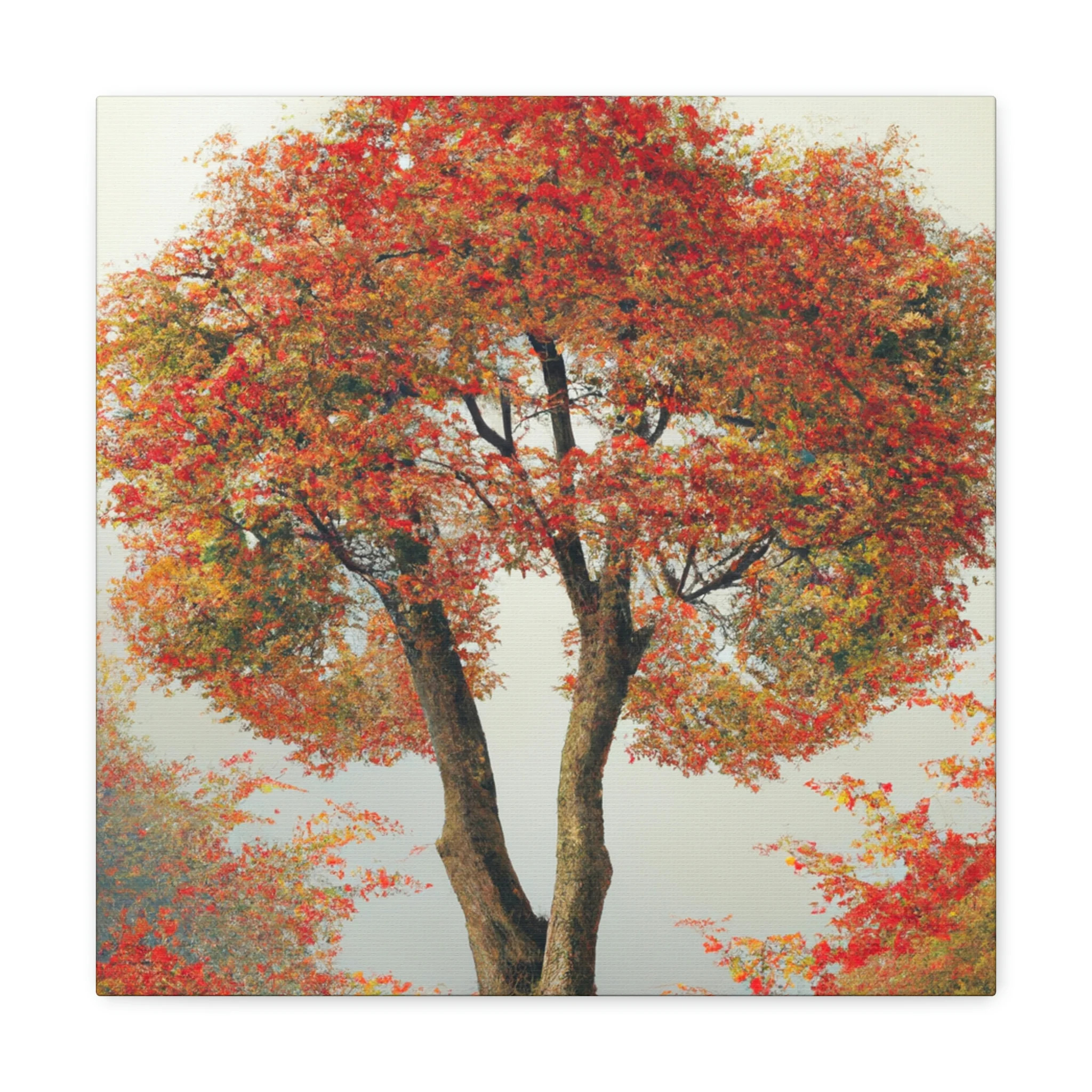 Maple Tree in Hyperrealism - Canvas - Walmart.com