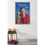 Mister Rogers - As You Are Wall Poster, 22.375" x 34", Framed - Walmart.com