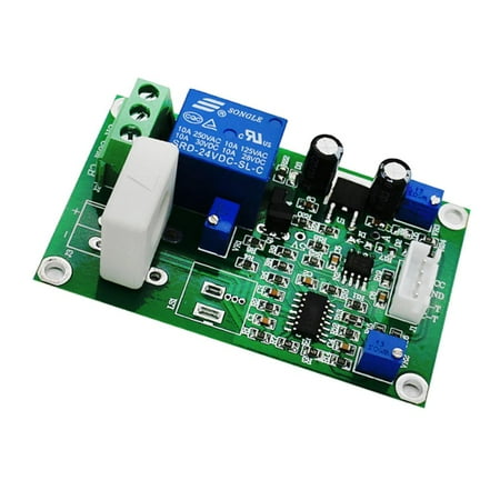 DC Current Detection Module 0-35A Current Sensor Board Relay Output 24V ...