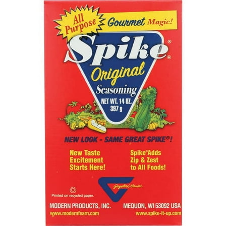 Spike Vege-Sal 20 Oz, All-Purpose Seasoning, All Natural, Low Sodium ...
