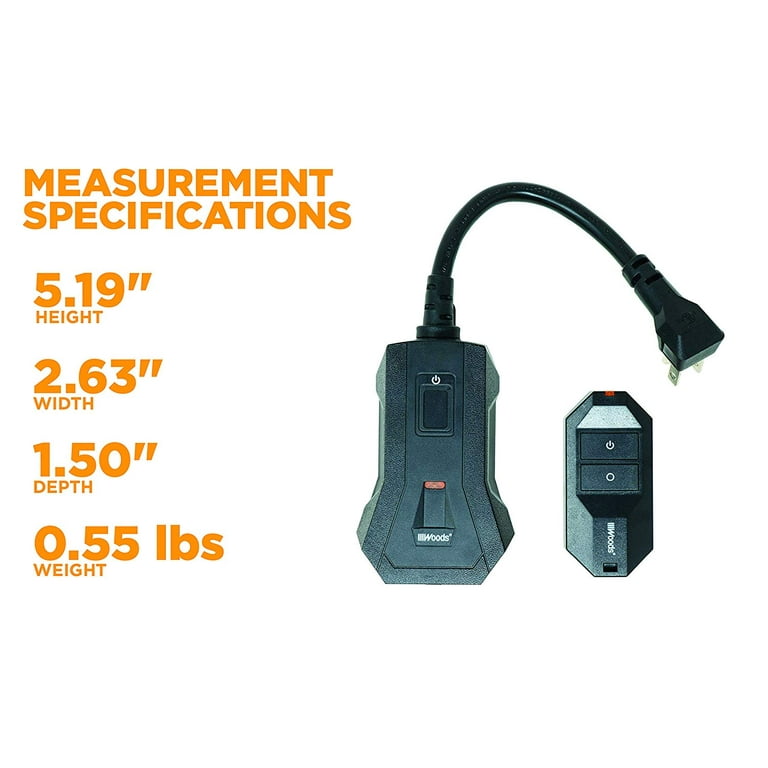 Woods Remote Control Outlet Remote Controls For Home