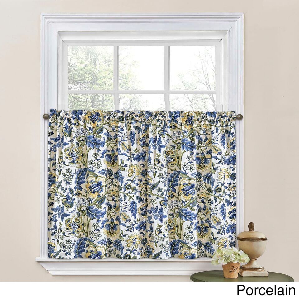 Waverly Imperial Dress Rod-Pocket Window Tiers - Walmart.com