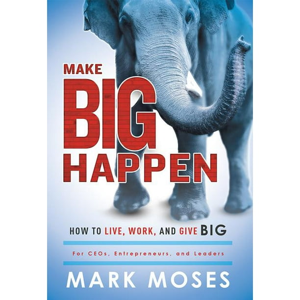 Make Big Happen : How to Live, Work, and Give Big (Hardcover) - Walmart.com