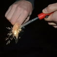 Survival Ferrocerium Drilled Flint Fire Starter,DFITO Ferro Rod Kit ...