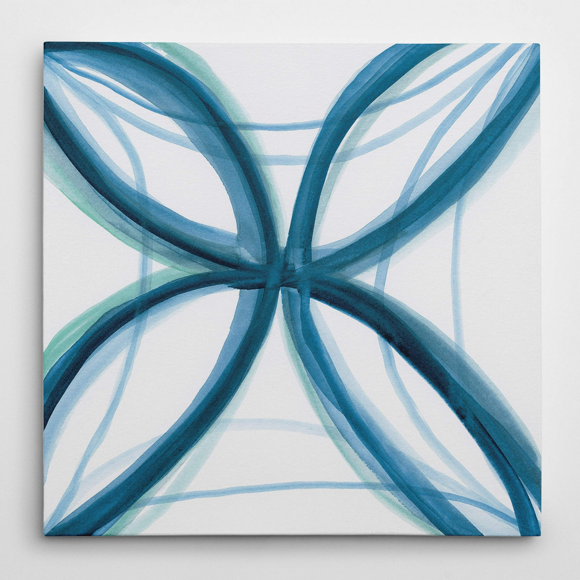 Click here for Renditions Gallery Bold Blue I Gallery Wrapped Can... prices