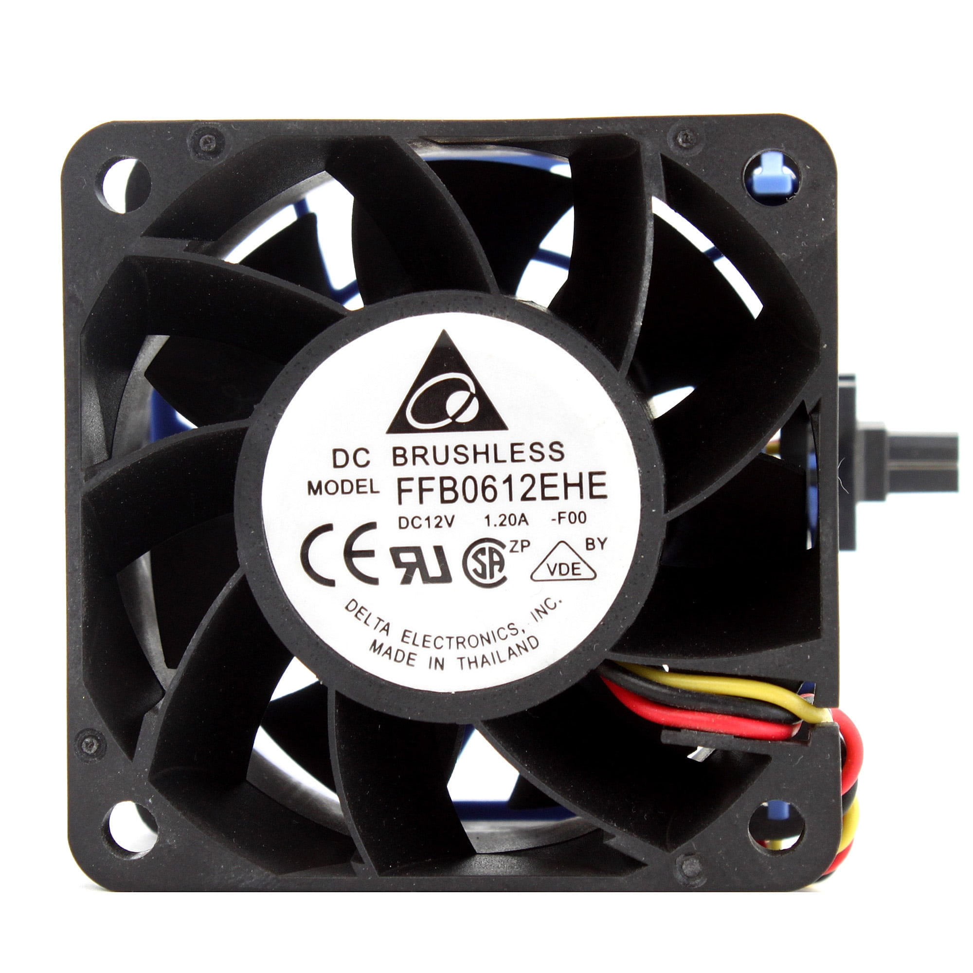 Delta Electronics FFB0612EHE Brushless Low Noise Case Fan 12Vdc 1.20A ...