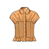 Simplicity Sewing Pattern 9821 - Misses' Blouse with Collar, Sleeve and ...