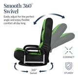 Best Choice Products Gamer Verde 360-Degree Swivel Gaming Chair w ...