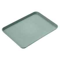kjfeif Plastic Fast Food Tray, Rectangular Plastic Cafeteria Trays Food ...