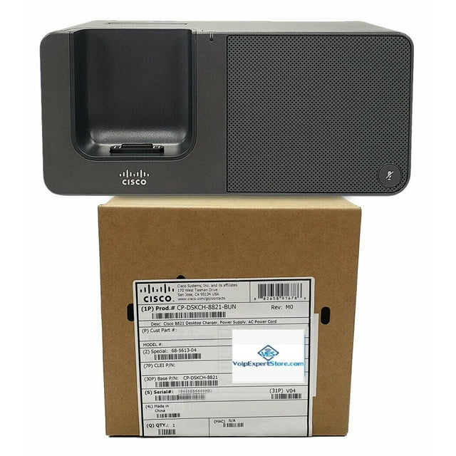 New Cisco 8821 Desktop Charger CP-DSKCH-8821-BUN w/1-Year Warranty ...