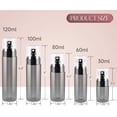 9Pack Small Spray Bottle, 4oz Black Plastic Fine Mist Mini Spray ...