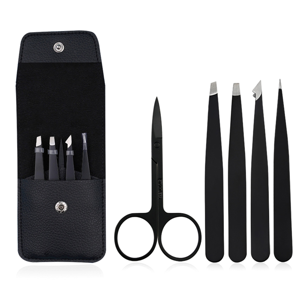 BOOMTB Professional Tweezers for Eyebrows Lash-Twizzer for Facial Hair ...