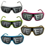 Auro Gold Yeet Sunglasses for Main Event Jey Uso Costume - Walmart.com