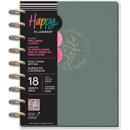 Happy Planner 18-Month Dated Medium Planner 7.75"X9.75"-Big Plans, Jul ...