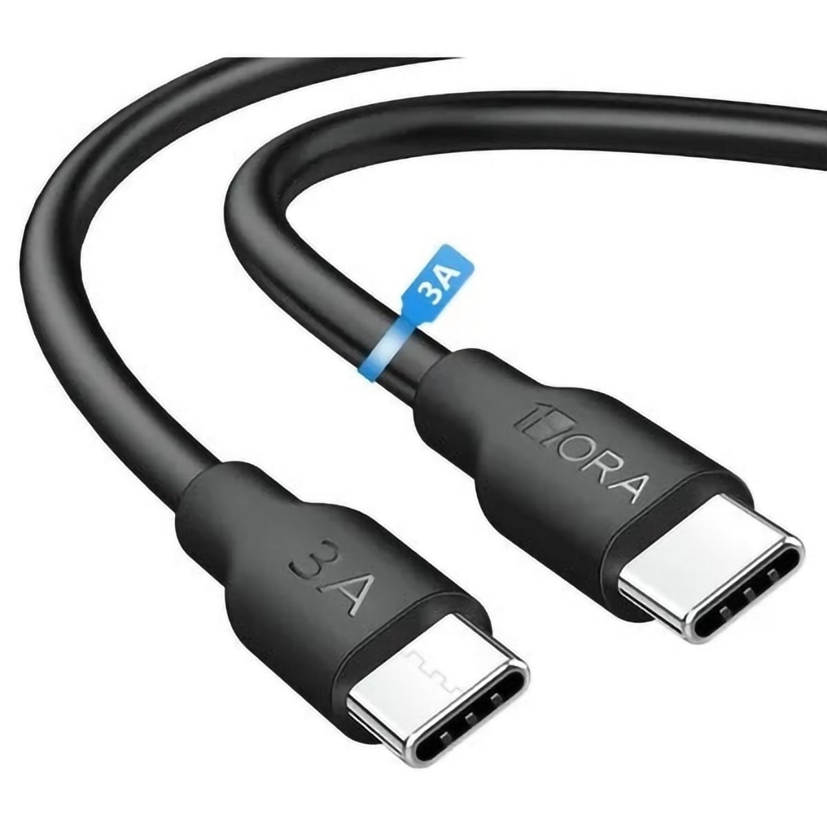 Cable carga y Datos 1m 1Hora Tipo C a Tipo C negro | Walmart en línea