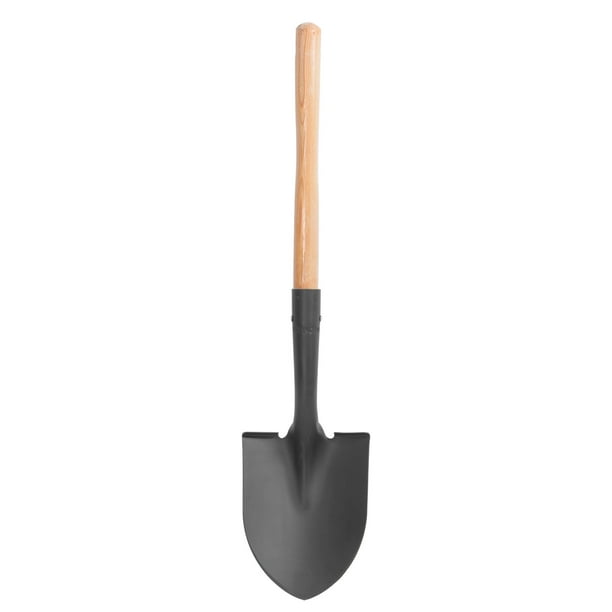 Uxcell Small Garden Spade Shovel 29" Round Shovel with Wooden Handle ...