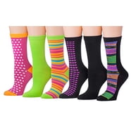 Womens Colorful Crew socks 12-pack by DEBRA WEITZNER - Walmart.com