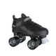 Chicago Mens? Bullet Speed Skates Black Classic Quad Roller Skate, Size ...