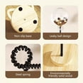 A Solid Wood Spring Rotating Catnip Toy Set With Food Dispenser Leak ...