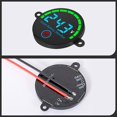 Battery Voltages Indicators Meter 12V/24V Power Levels Tool Easy ...