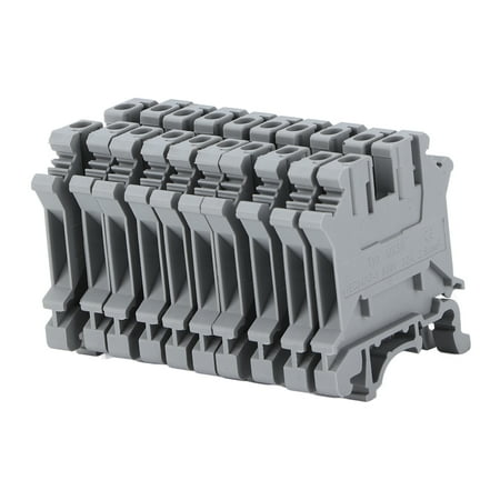 QIILU Copper Terminal Block,Electrical Crimping Terminals,100Pcs DIN ...