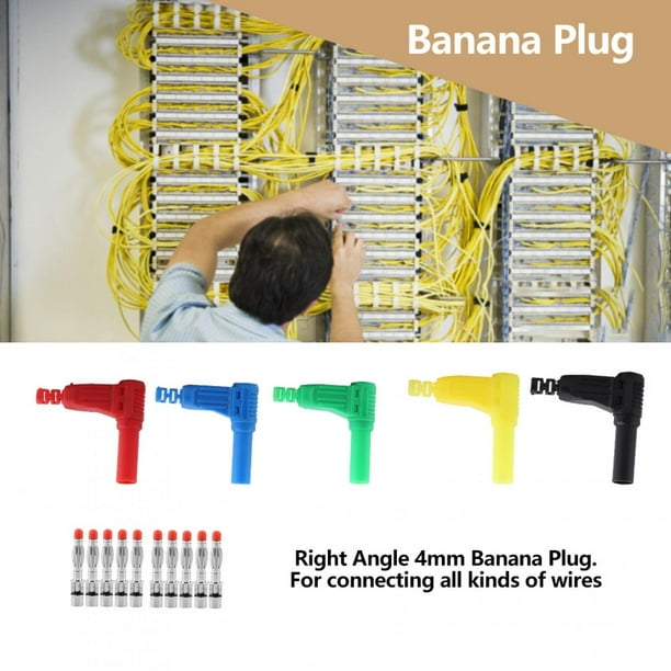 Lightweight 4Mm Banana Connector, Banana Connector, Durable For Cable ...