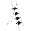 Costway Heavy Duty 2 Step Ladder with Indoor Handrails, Anti-Slip Pedal ...