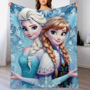 Disney's Frozen Ultra Soft Texture Twin Size Raschel Printed Blanket ...