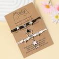 Yizioer Forever Friendship Best Friend Friendship Bracelet With Card
