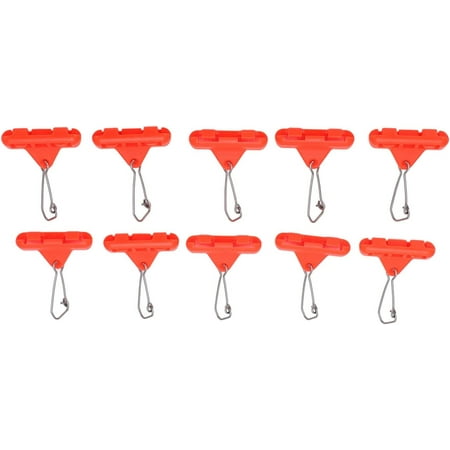 10Pcs Fishing Snap Weights, Fishing Line Sinker Sliders Plastic Balance ...