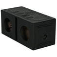 (2) Alpine R2-W8D2 8” 350W RMS Car Audio Subwoofers+Vented Sub Box ...