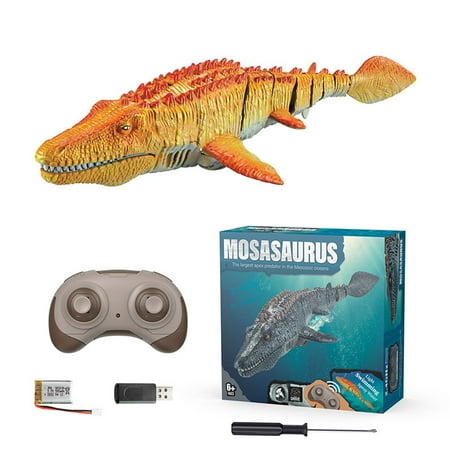 Realistic Mosasaurus Diving Toys For Kid Remote Control Mosasaurus Toy ...