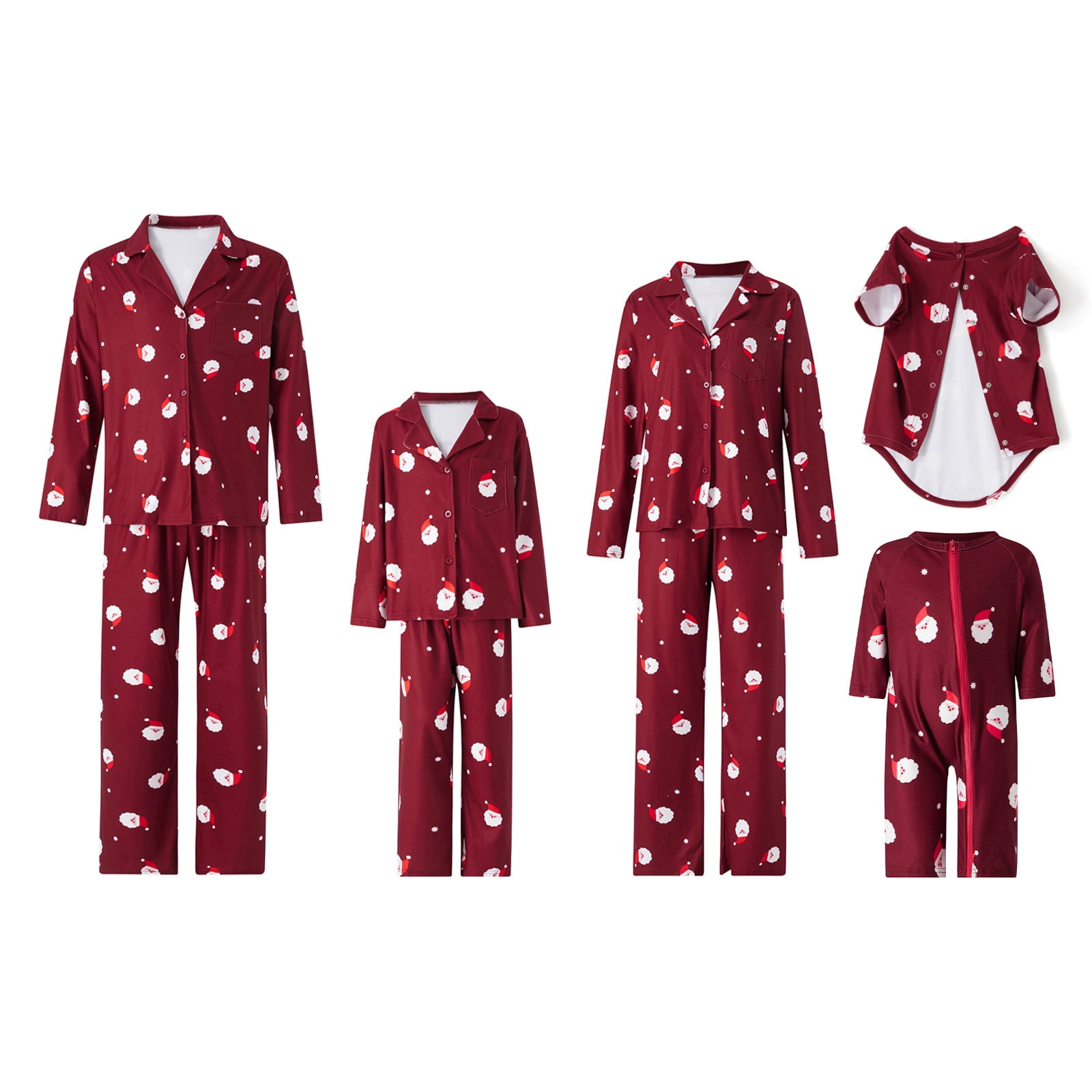 Aunavey Matching Family Christmas Pajamas Set Festival Party Pj Sets ...
