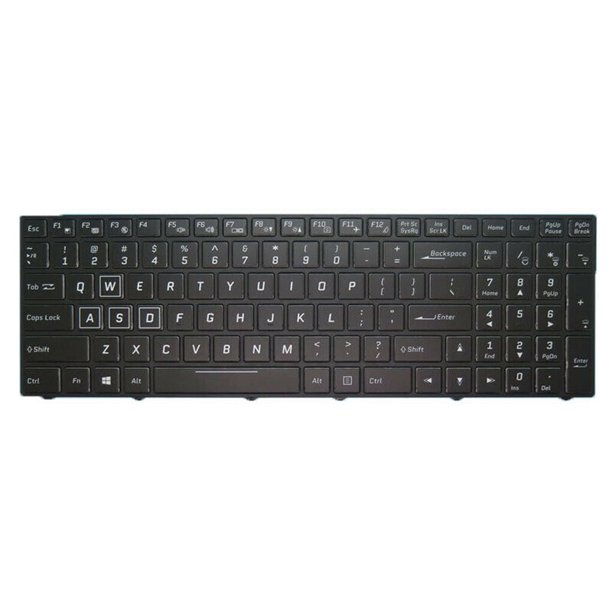 thinsony PS/2 Interface Built-in Keyboard Colorful Backlight Keypad ...