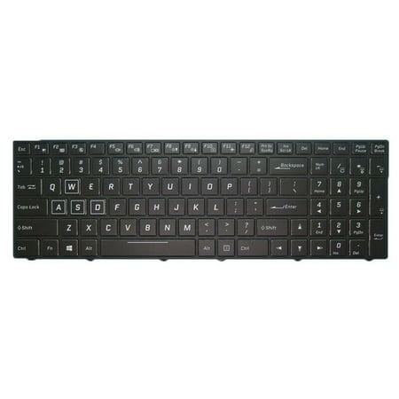 thinsony PS/2 Interface Built-in Keyboard Colorful Backlight Keypad ...