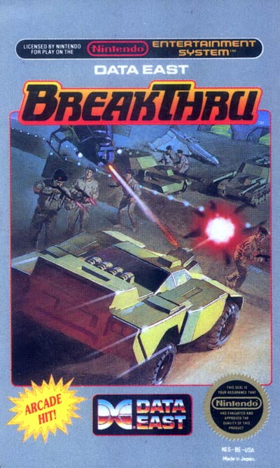 (Open Box) Nintendo NES Breakthru (Cartridge Only) - Walmart.com
