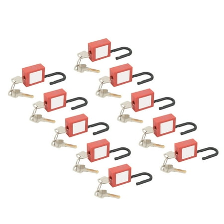 Lockout , Durable Prevent Electric Shock Nylon Short Beam Brass Keys ...