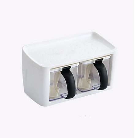 Salt Kitchen Storage Boxes Pepper With Handle Condiment Tool Seasoning ...