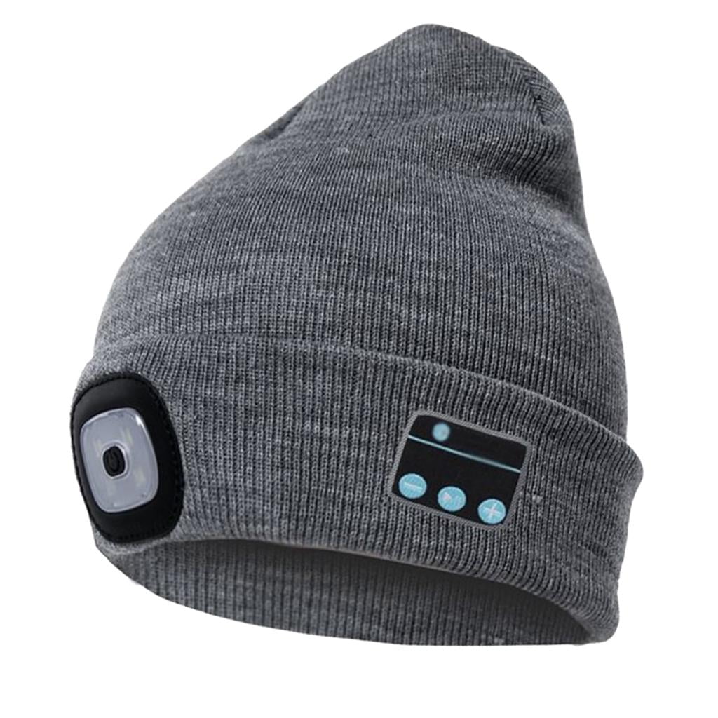 Gorro Bluetooth con música de invierno y auriculares estéreo ...
