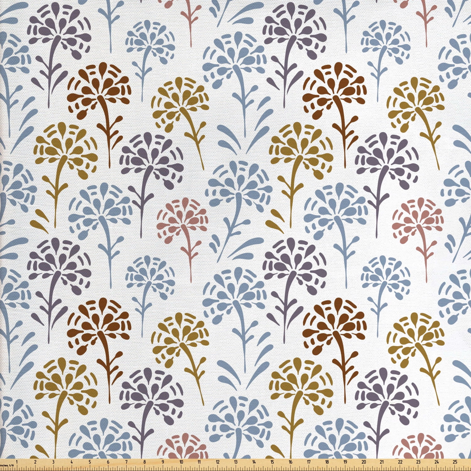 Botany Fabric by the Yard Upholstery, Nature Wonder Fun Pattern with ...
