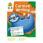 School Zone Study Book - Curriculum Workbook for Cursive Writing ...