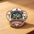 250th Anniversary Nurse Pin 2026, Patriotic Heart Nurse Badge, Enamel ...