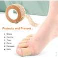 4PCS Broken Toe Wraps Disposable Toe Cushioned Bandages Toe Separator ...