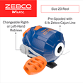 Zebco Kids Wilder Spincast Reel and Telescopic Fishing Rod Combo ...
